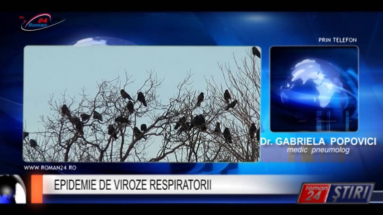 roman24 | EPIDEMIE DE VIROZE RESPIRATORII