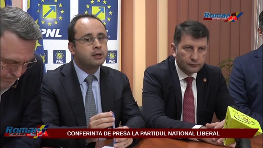 roman24 | CONFERINTA DE PRESA LA PARTIDUL NATIONAL LIBERAL