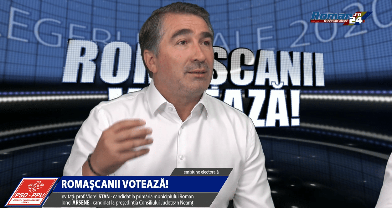 roman24 | Romașcanii Votează - Invitati Ionel Arsene și Viorel Stan