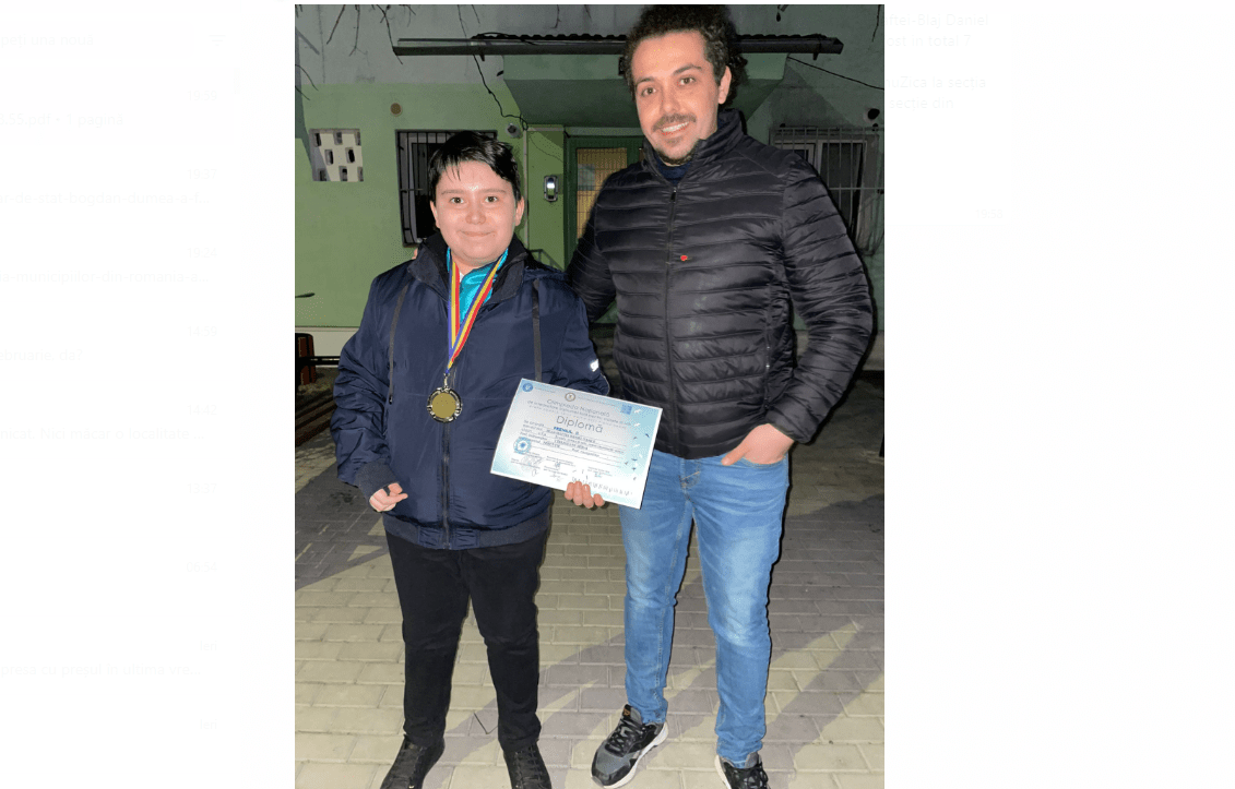 roman24 | Maftei-Blaj Daniel Vasile - locul 2 pe Moldova la Olimpiada ...