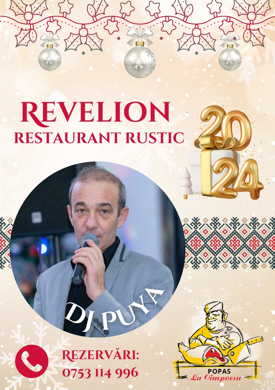 roman24 | Petrecere de Revelion la Restaurantul Rustic Popas Cimpoeșu: O Noapte de Neuitat ...