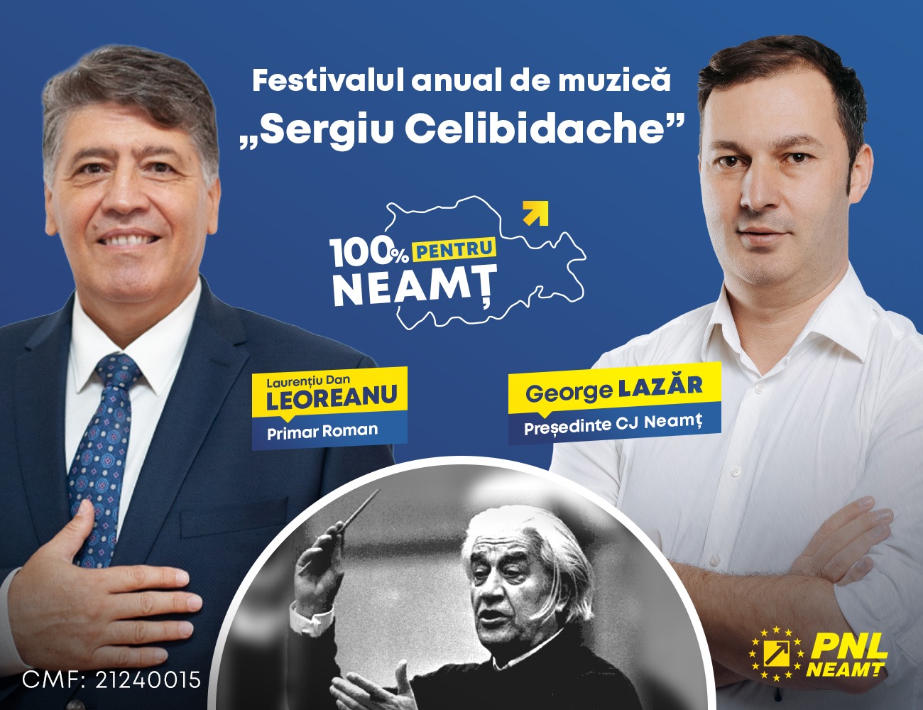 roman24 | George Lazăr (PNL): Festivalul „Sergiu Celibidache”, un ...