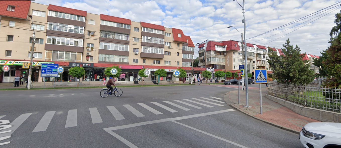 roman24 | Accident pe bulevardul Roman Mușat, din municipiul Roman