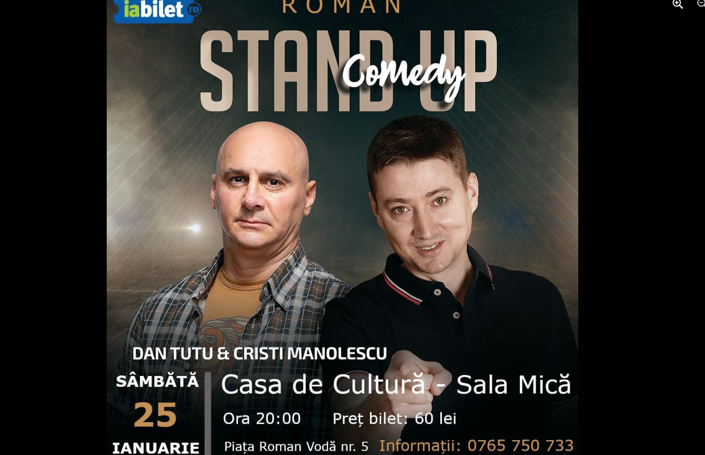 roman24 | Spectacol de Stand-Up Comedy la Roman: Hohote de râs cu Dan ...