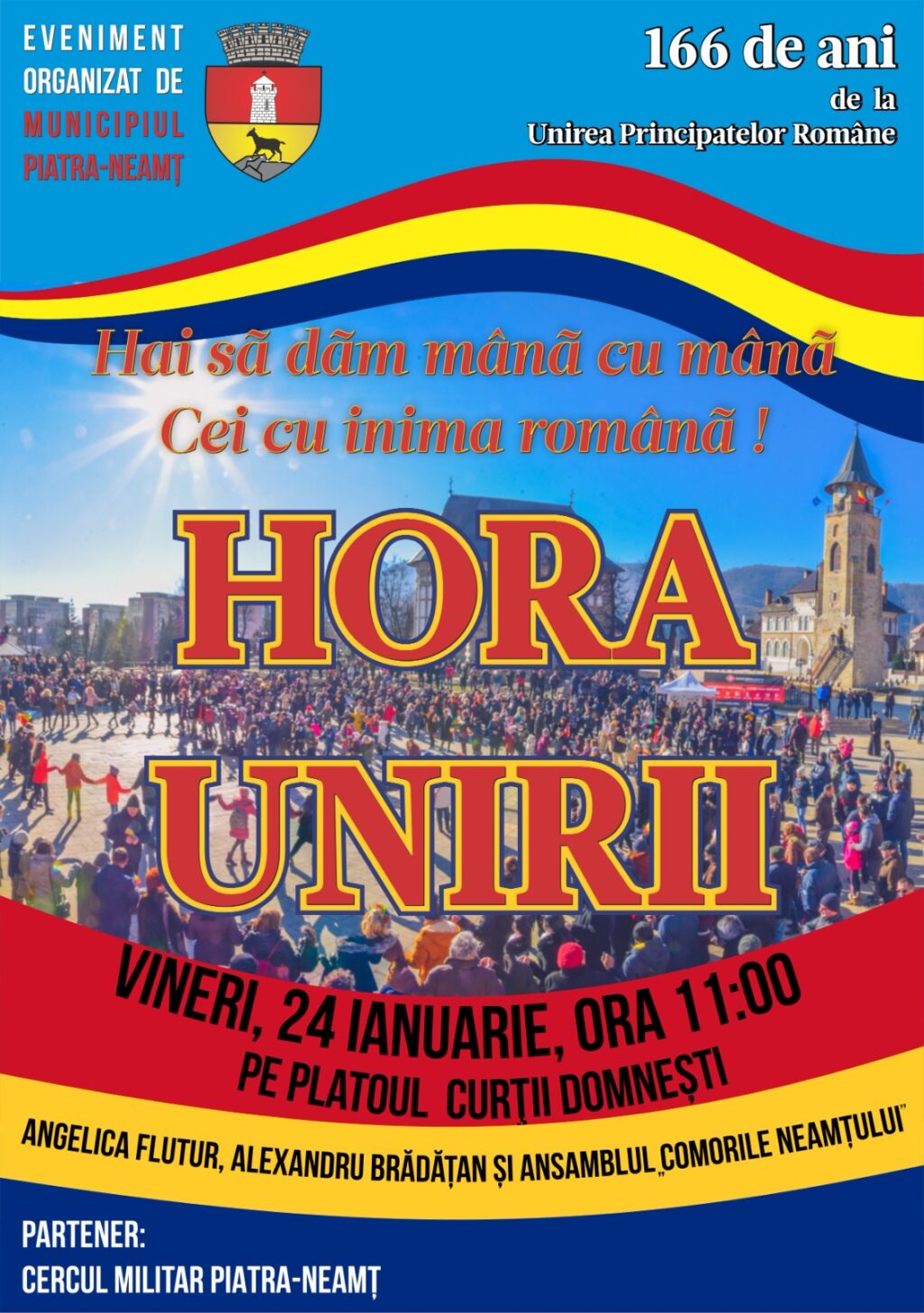 roman24 | Ziua Unirii Principatelor Române, sărbătorită la Curtea Domnească