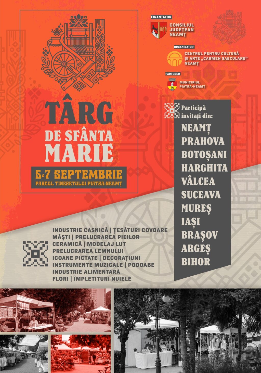 roman24 | ÎNTRE 5 ȘI 7 SEPTEMBRIE, LA PIATRA-NEAMȚ, TÂRG DE SFÂNTA MARIE