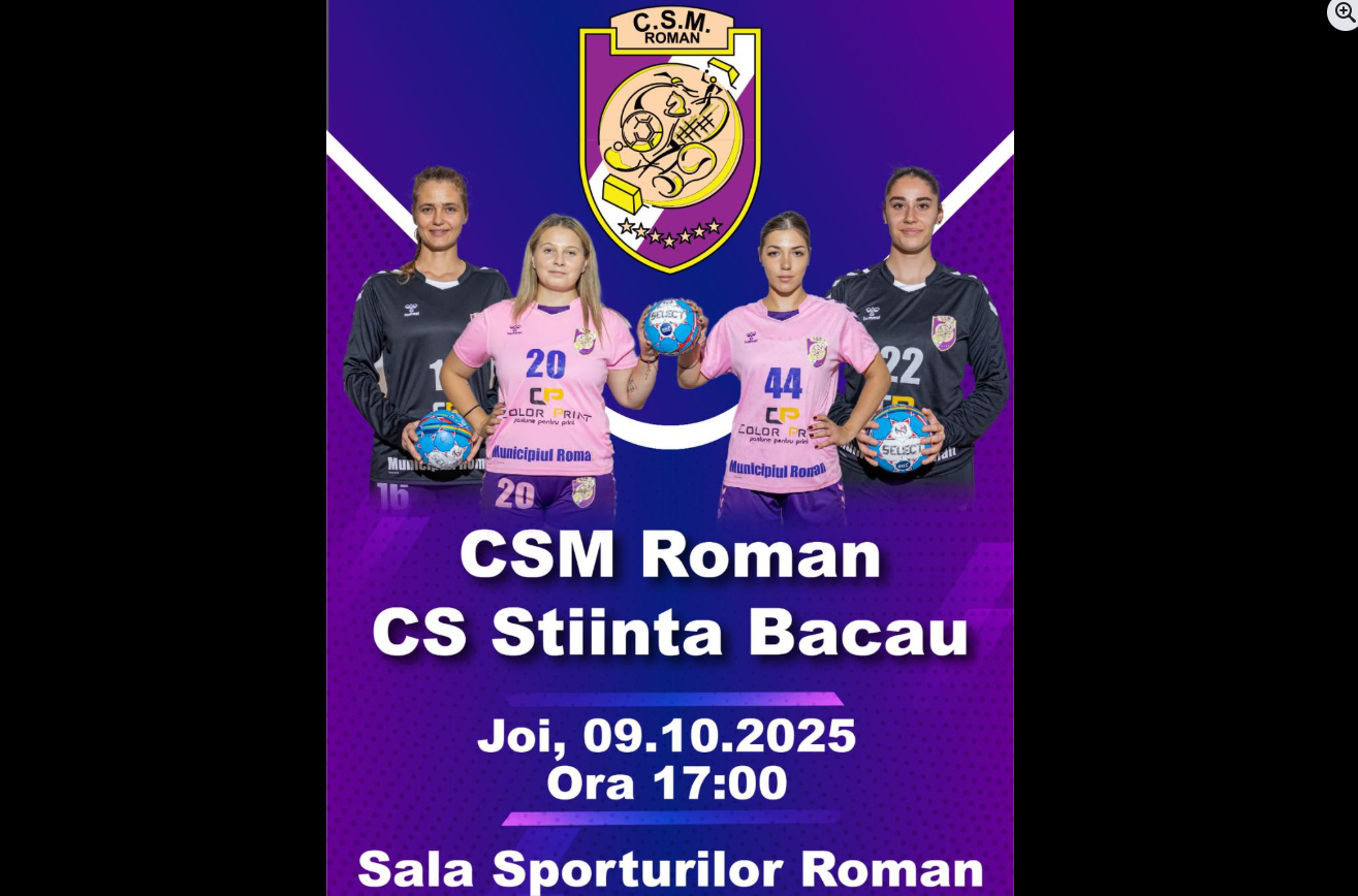 roman24 | HANDBAL – Spectacol în Sala Sporturilor din Roman!